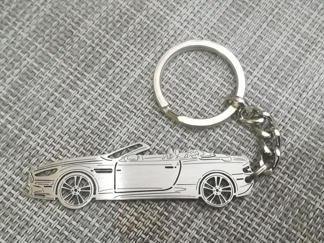 DBS Volante Custom Keychain, Personalized Keyring, Stainless Steel ...