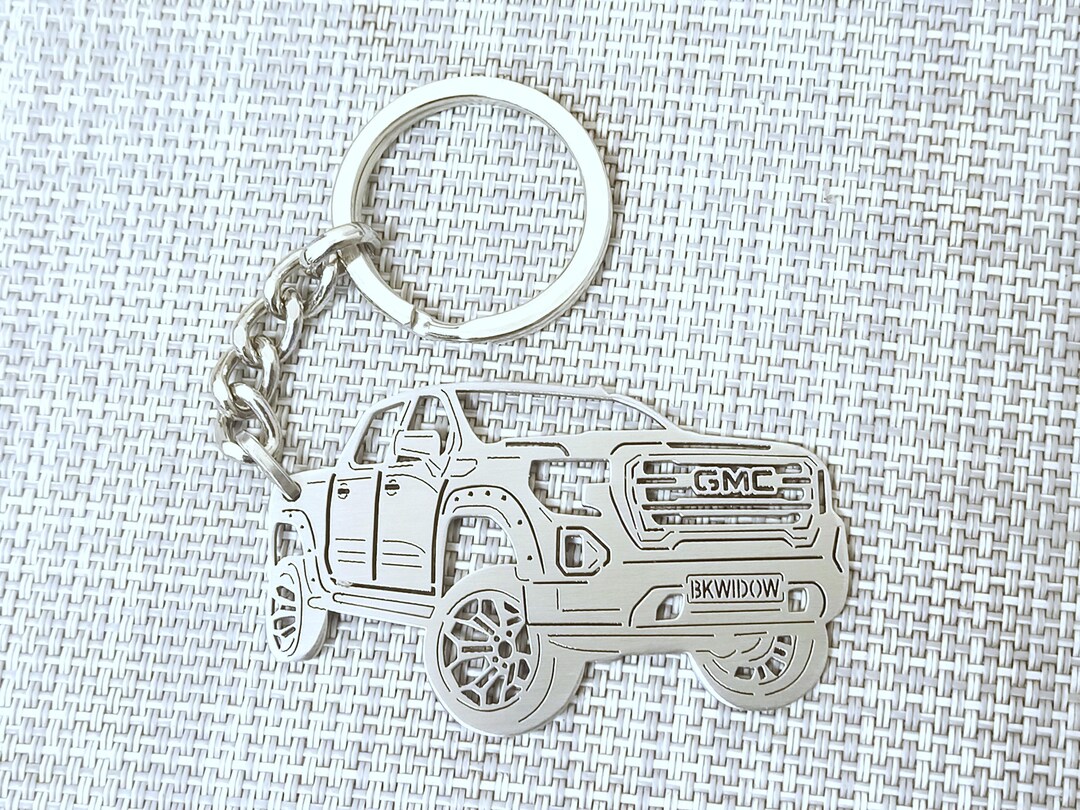 Christmas Gift SIERRA AT4 2020 BLACK WIDOW Custom Keychain ...