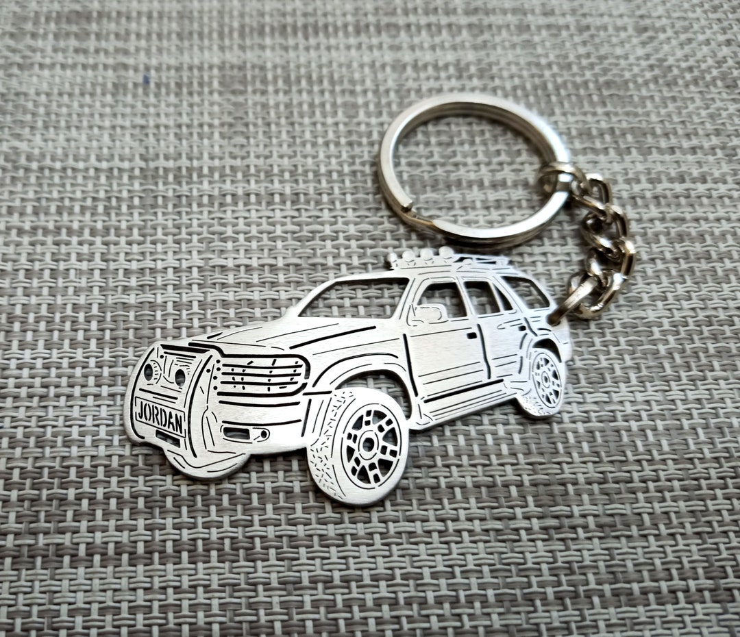 1999 4runner Custom Keychain, Personalized Keyring, Stainless Steel ...