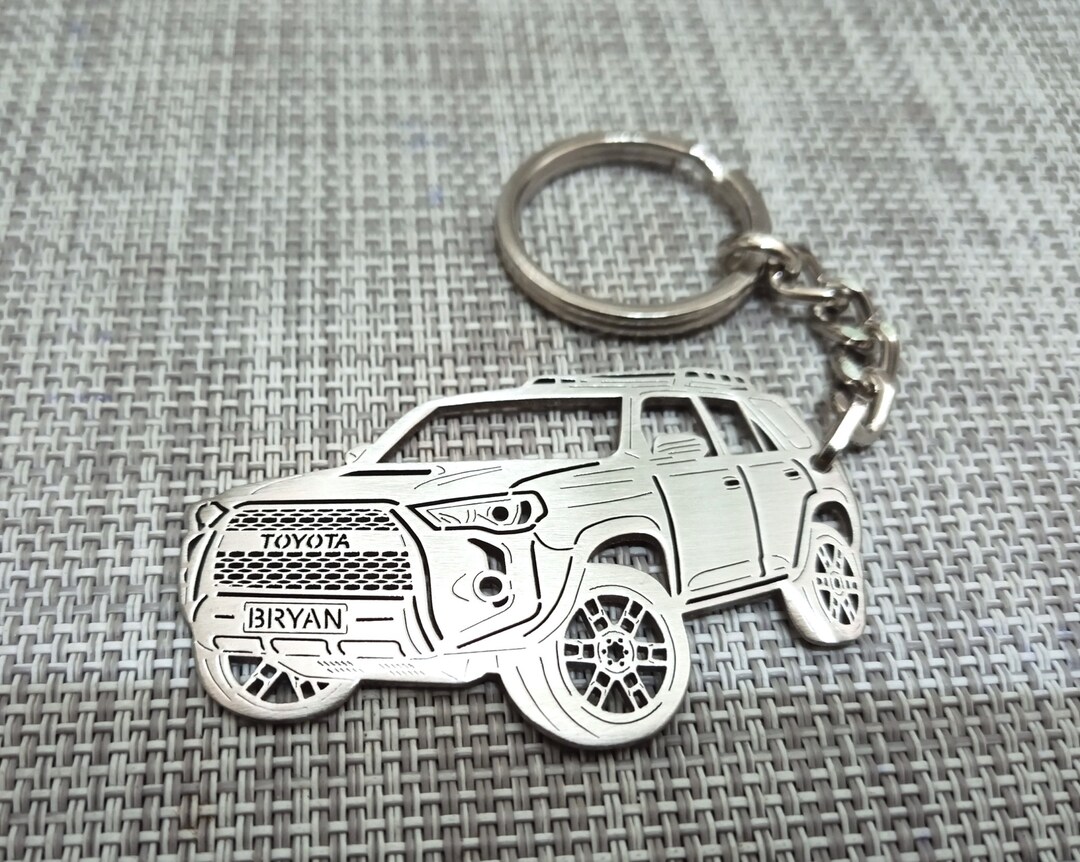 2021 4runner TRD Pro Custom Keychain, Personalized Keyring, Stainless ...