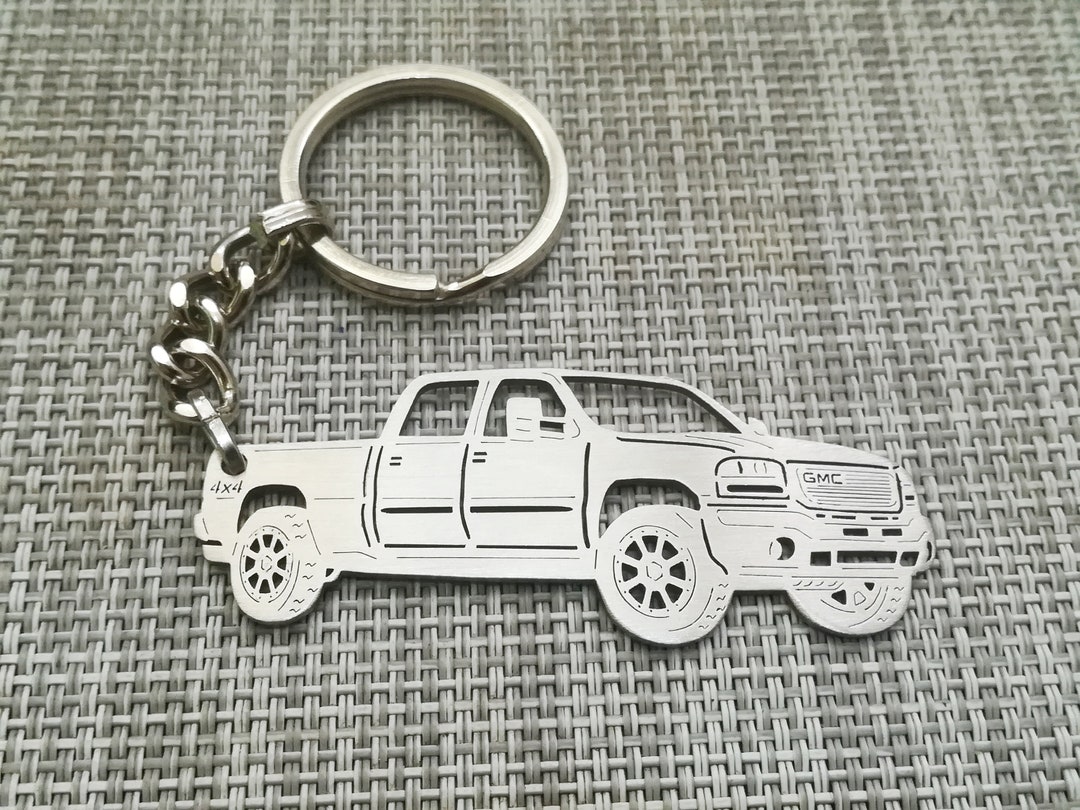 Duramax 2006 Custom Keychain, Personalized Keyring, Stainless Steel ...