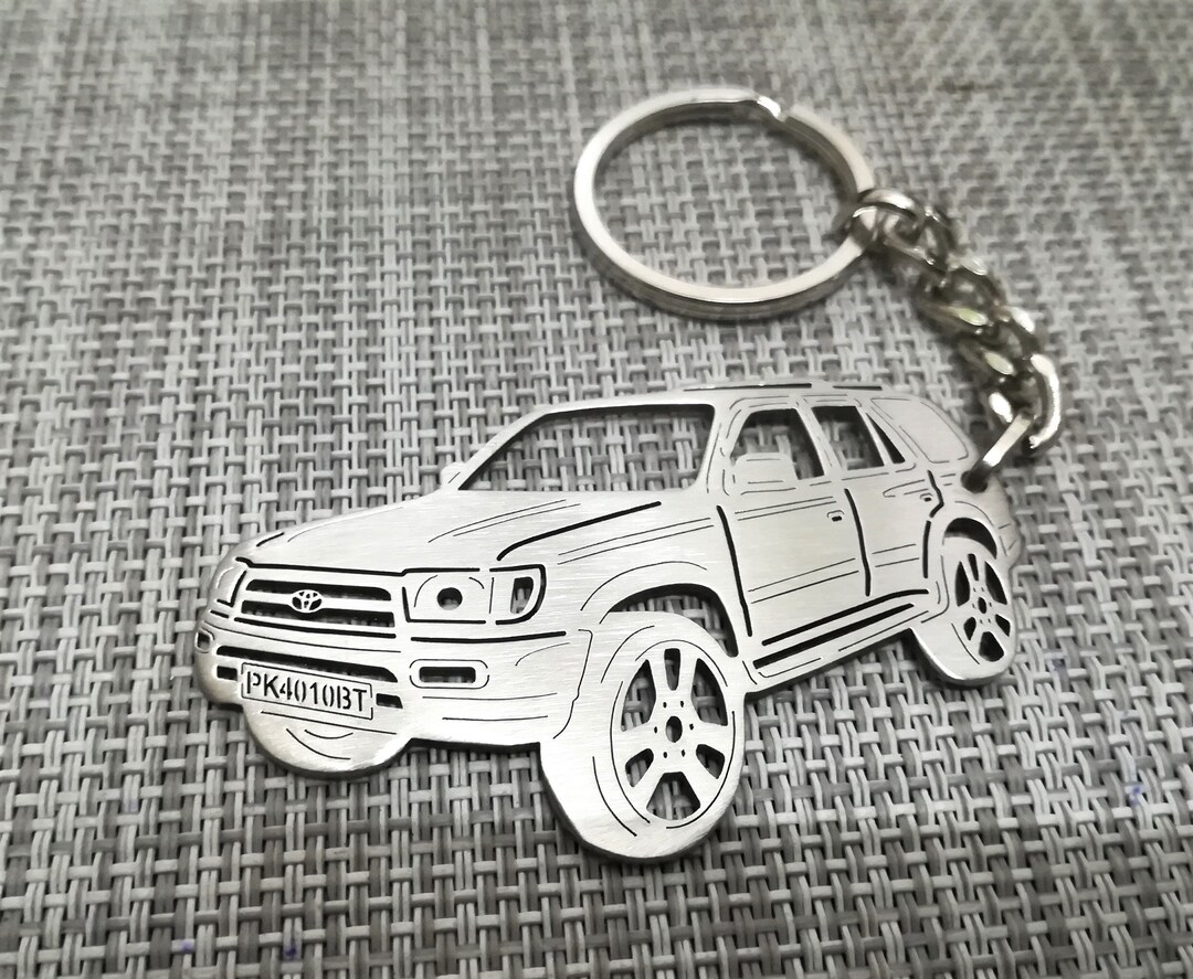 4runner 1996 Custom Keychain, Personalized Keyring, Stainless Steel ...