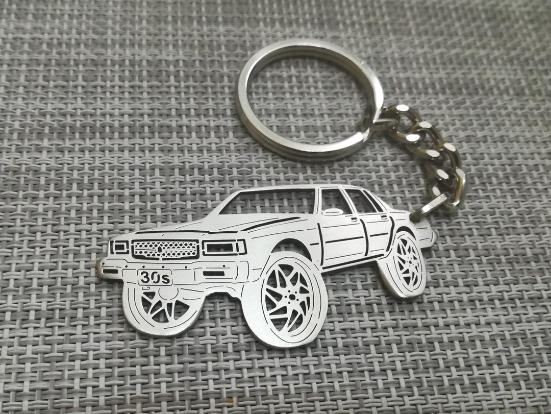 1989 Caprice Classic Custom Keychain, Personalized Keyring, Stainless ...