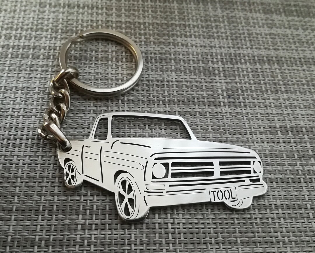 1973 F100 Custom Keychain Personalized Keyring Stainless - Etsy