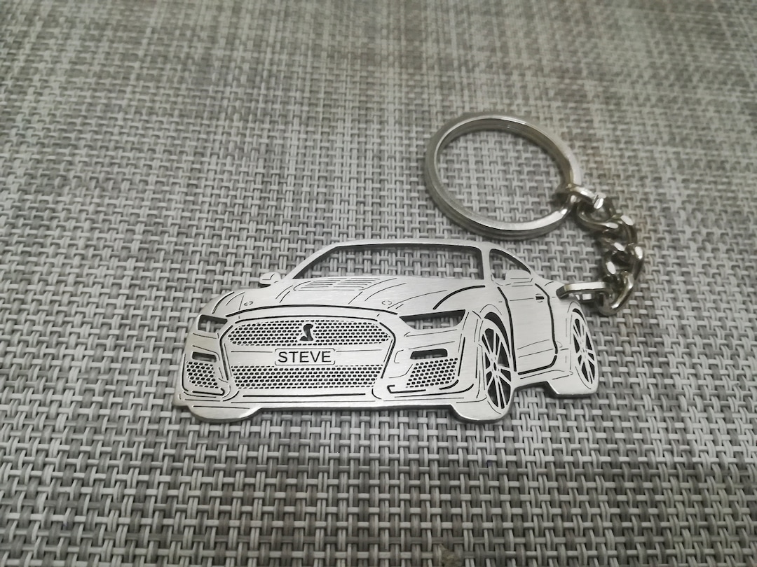 Mustang Shelby Gt500 2020 Custom Keychain, Personalized Keyring ...