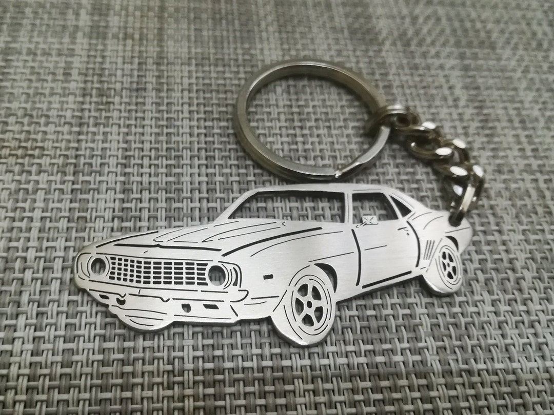 1969 Camaro Custom Keychain Personalized Keyring Stainless - Etsy