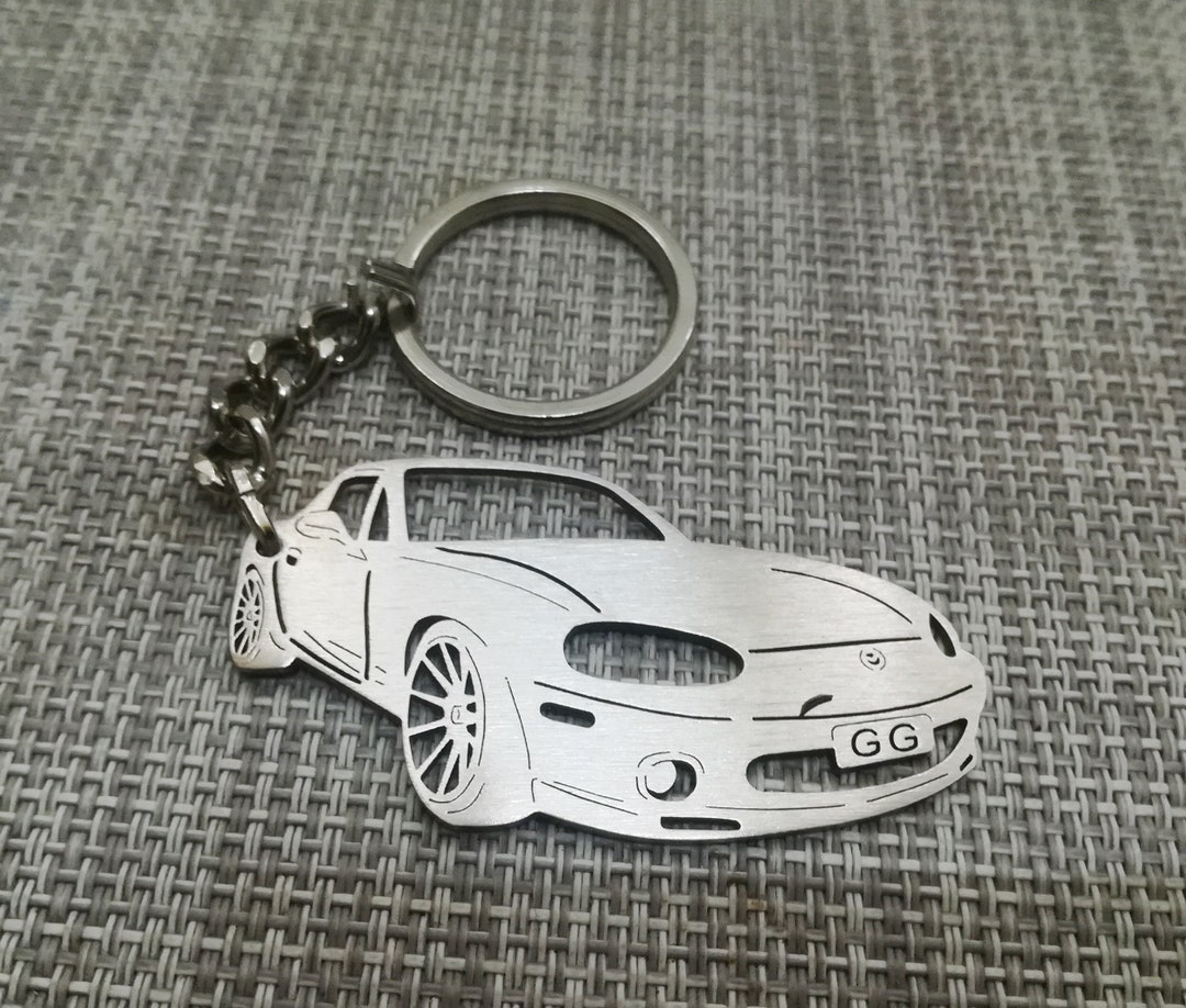 Miata 1999 Custom Keychain, Personalized Keyring, Stainless Steel ...
