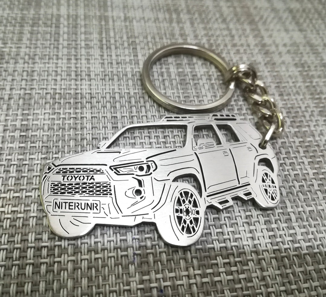 2022 4runner TRD Pro Custom Keychain, Personalized Keyring, Stainless ...