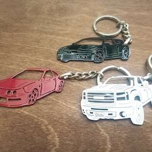 Mustang Custom Keychain, Personalized Keyring, Stainless Steel Keychain ...