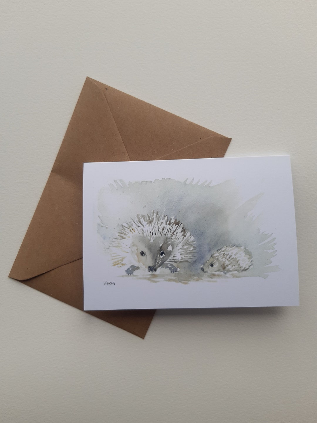 Hedgehogs, 6 Pack Deal, Hedgehog Card, Hoglet Card, Blank Card ...