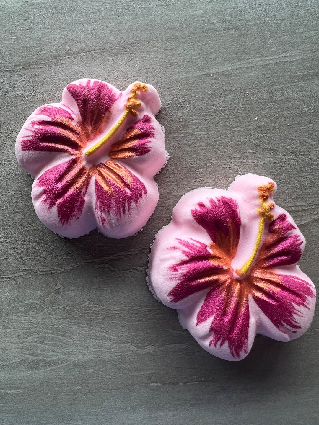 Hibiscus Flower Bath Bomb L Safe Ingredients - Etsy