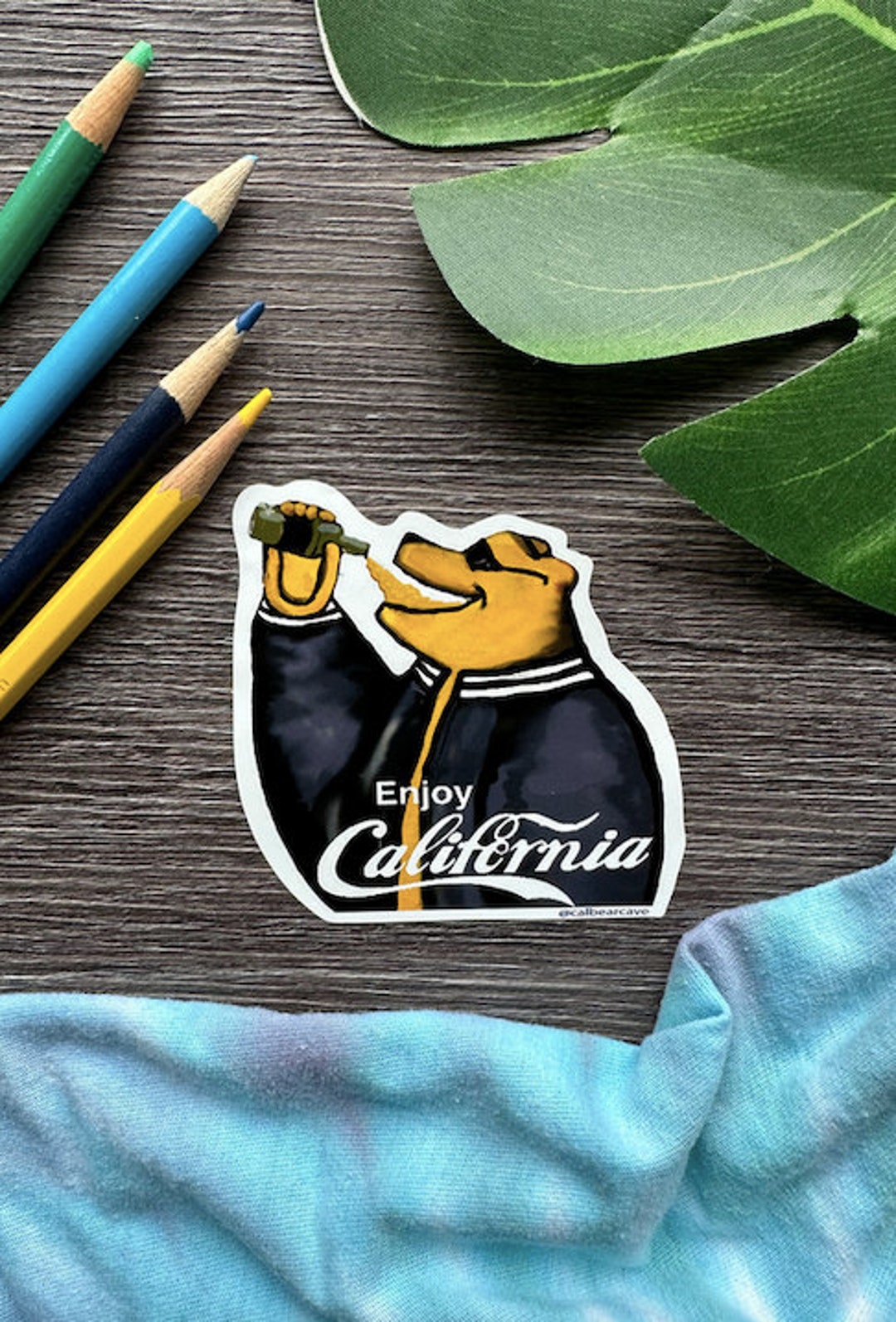 Enjoy California Berkeley Sticker - Etsy