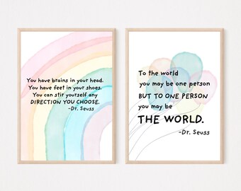 Dr Seuss Art | Etsy