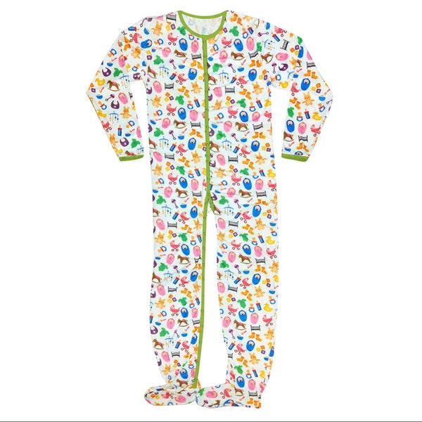 Adult Diaper Pajamas - Etsy