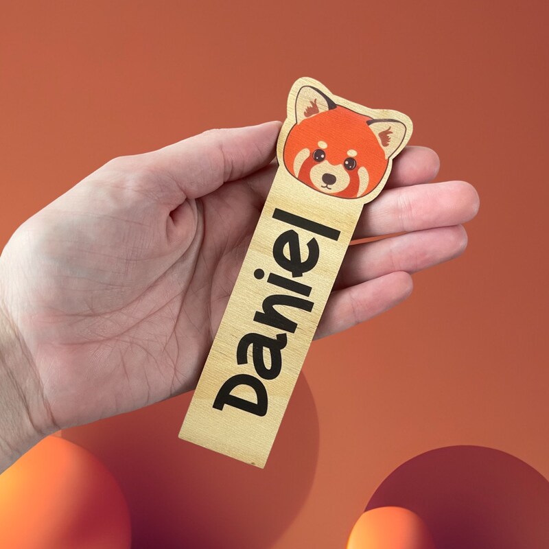 Panda Bookmark - Etsy