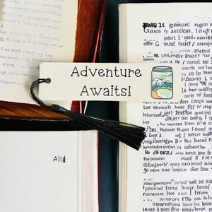 Travellers Bookmark Traveller Gift Wanderlust Travelling Gift Keepsake ...