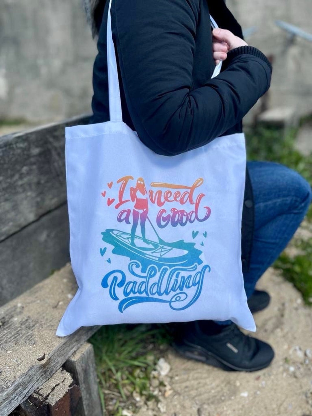 Paddle Board Tote Bag | Paddle Board Lover Gift , Paddle Board Gift ...