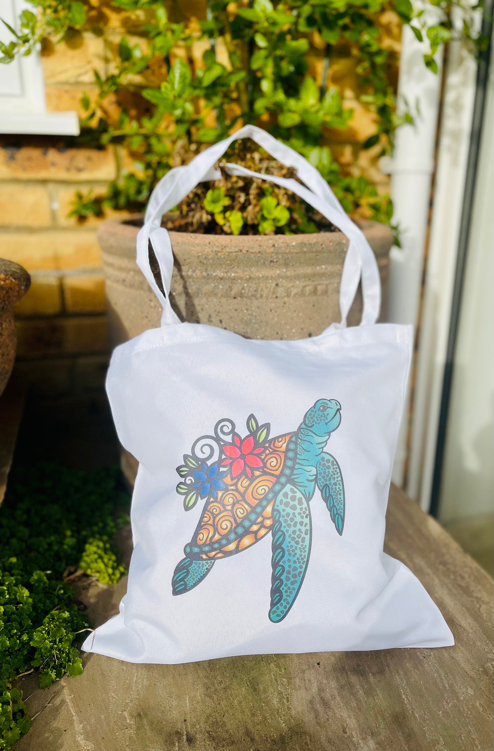 Sea Turtle Sea Turtle Lover Sea Turtle Tote Bag Sea - Etsy