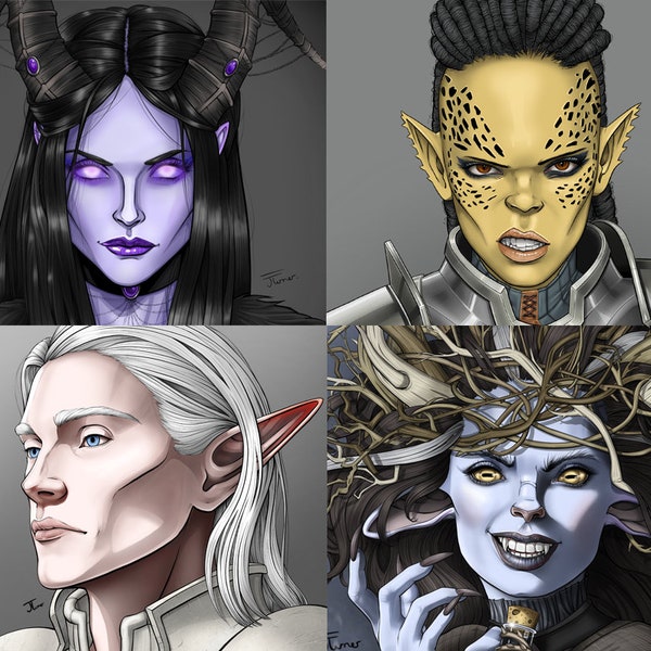 Dnd Portrait - Etsy