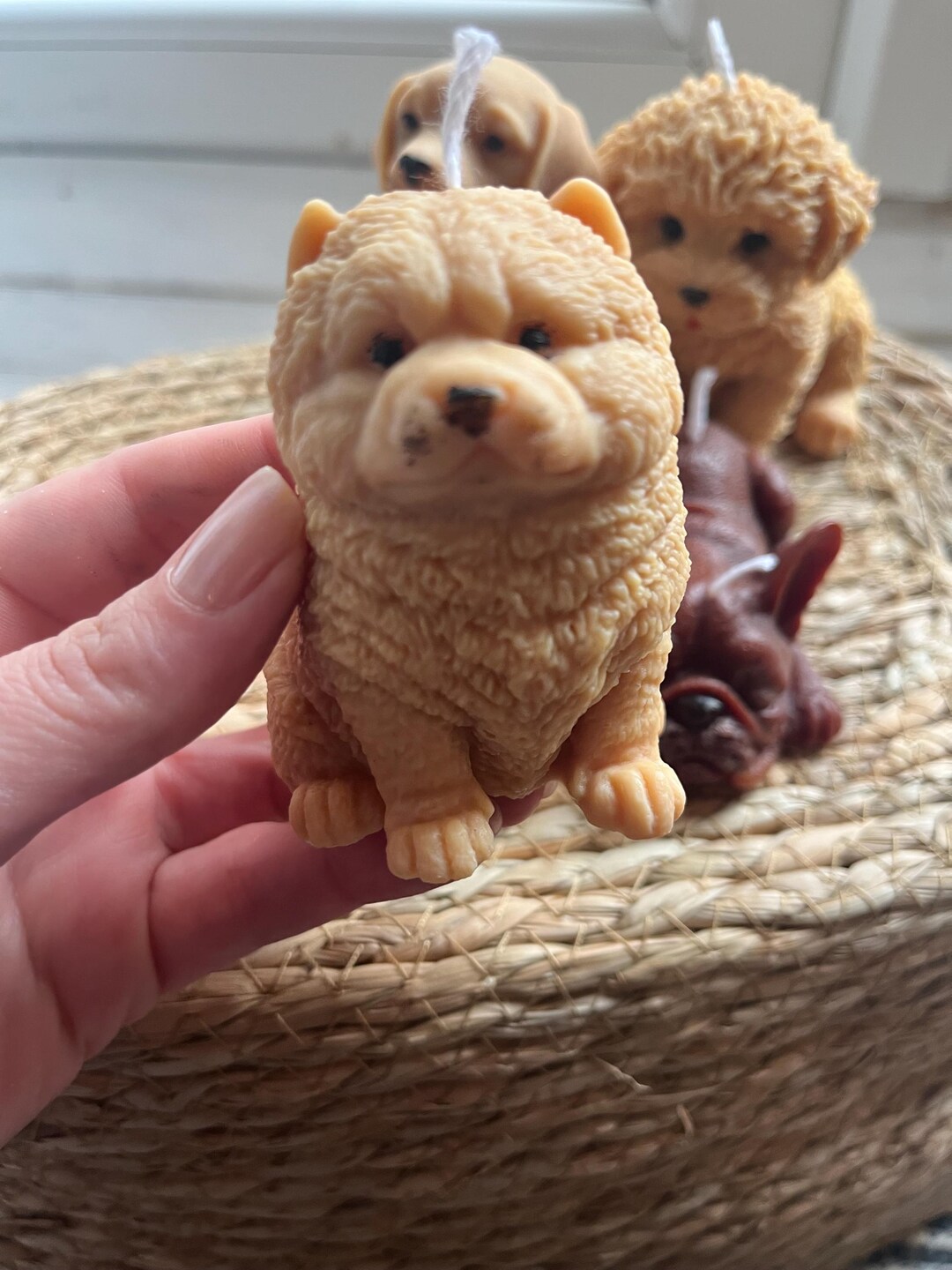 Cute Dog Shaped Candles, Decorative Puppy Candle, Adorable Canine ...