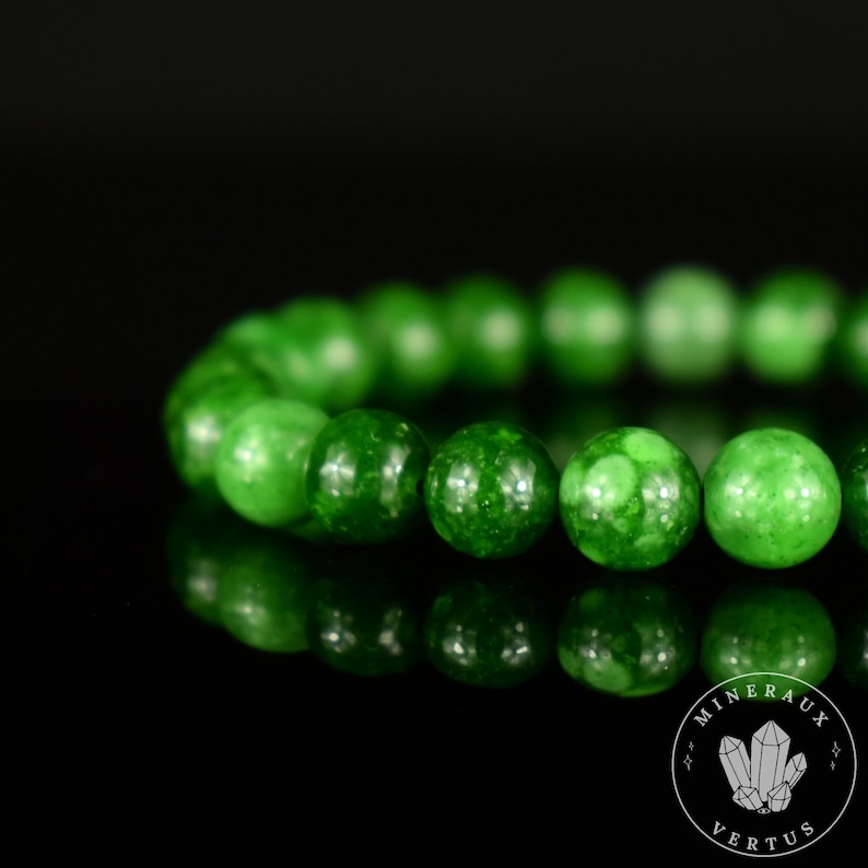 Rare Jade Maw Sit Sit Bracelet With 8mm Beads, Genuine Natural ...