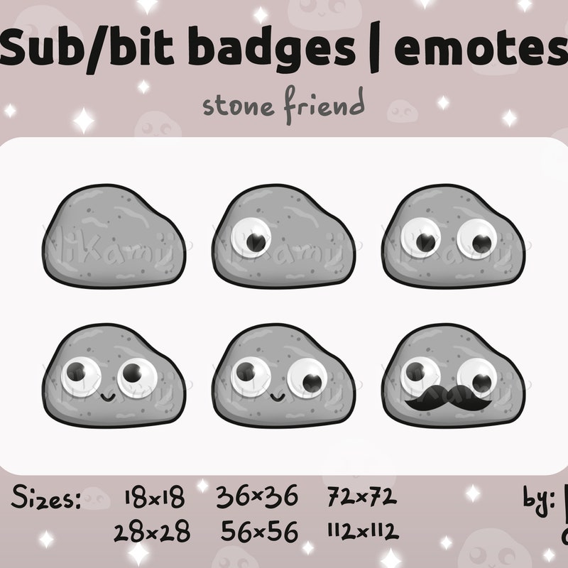 Twitch Badges Rock - Etsy