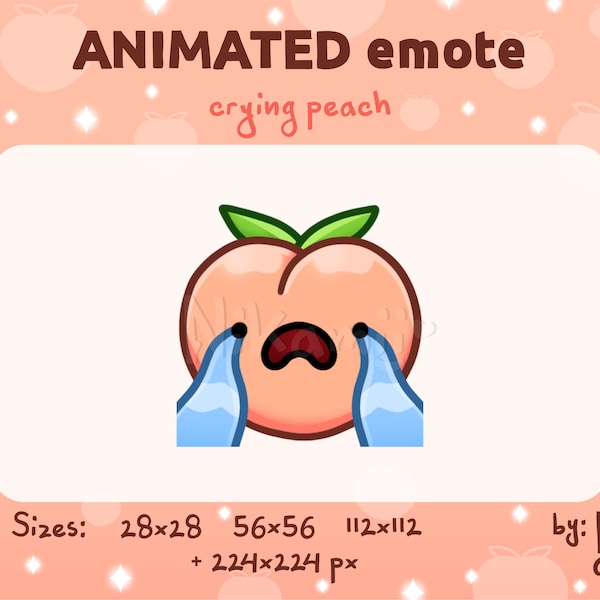 Twitch Crying Emotes Animated - Etsy