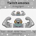 Candy Cane Heart ANIMATED Emote / for Twitch, Discord / Stream / Cute ...