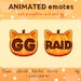 Cookie Friend ANIMATED Emote / Cute Chocolate Chip Cookie With Googly ...