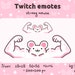 Strong Mouse - Emotes / Funny / Streamer / Stream /for Twitch, Kick ...