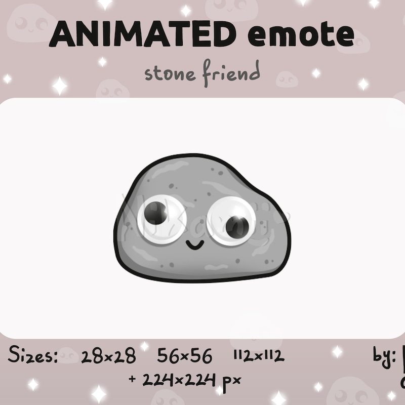 Animated Stone Emotes - Etsy