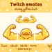 Lemon Friend ANIMATED Emote / Cute Lemon With Googly Eyes / for Twitch ...