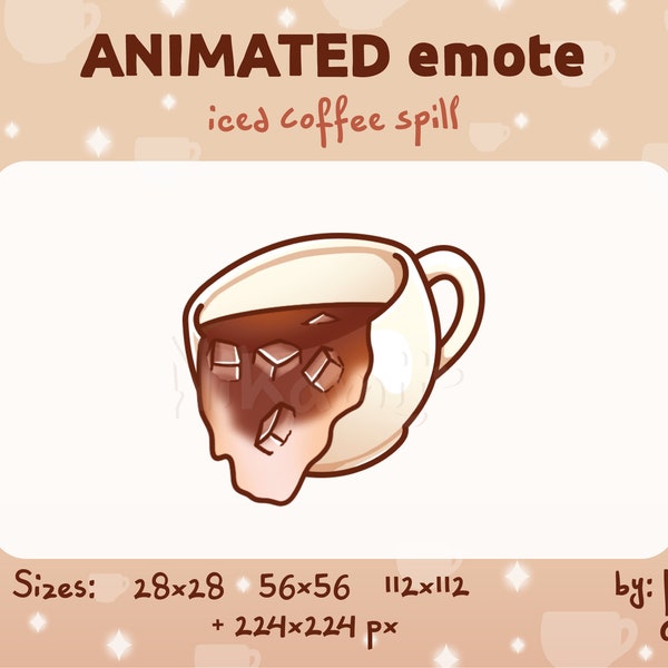 Coffee Emote for Twitch - Etsy