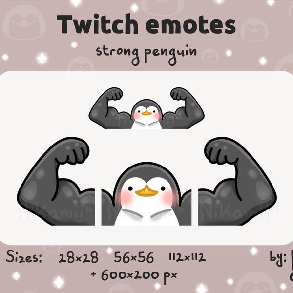 Muscular Emotes - Etsy