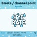 Hydrate - Emote / Channel Point / Text Emote / for Twitch, Discord ...
