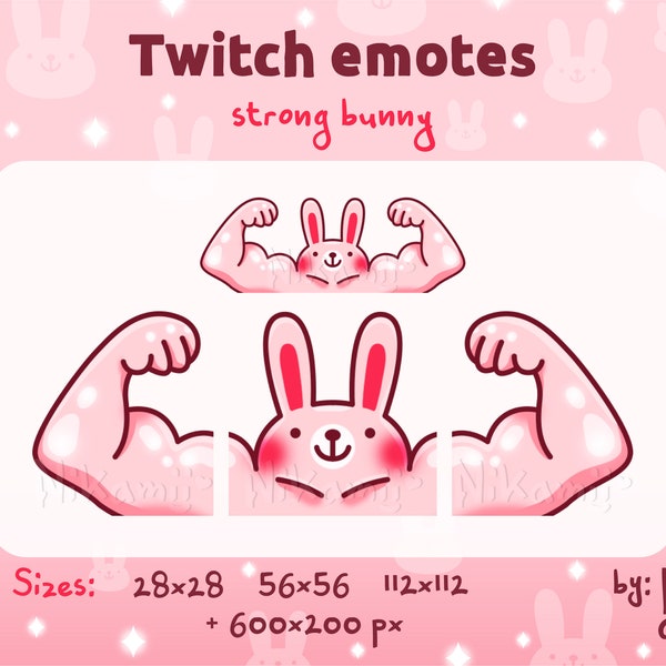 Twitch Emotes Muscle - Etsy