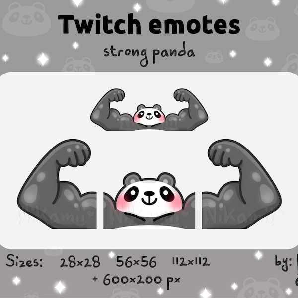 Muscle Emote Twitch - Etsy Singapore