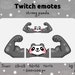 Strong Panda - Emotes / Funny / Streamer / Stream / for Twitch, Discord ...