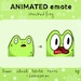 Shocked Frog - ANIMATED Emote / Twitch, Kick Emote, Discord Emote ...