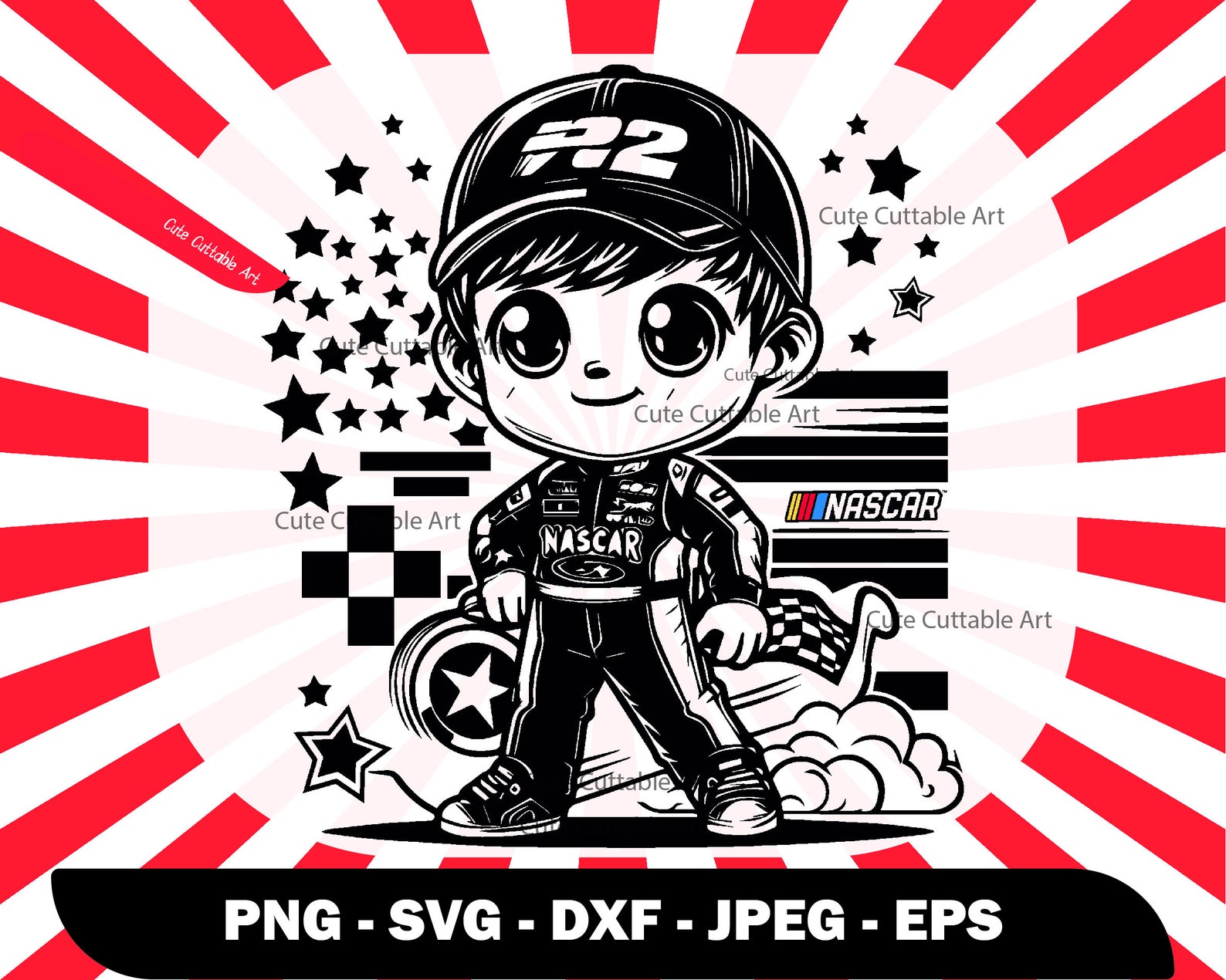 Cute Nascar Racer Svg, Checkered Flag Svg, Racing Flag Svg, Nascar ...