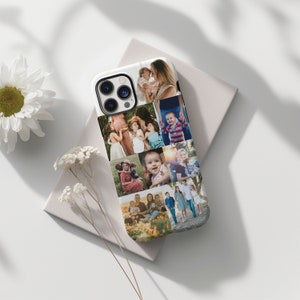 Personalized Custom Picture Collage Phone Case, Custom Phone Case With ...
