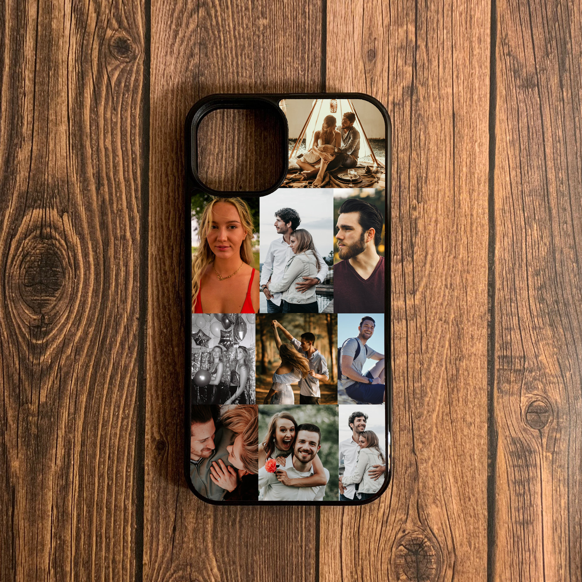 Personalized Custom Picture Collage iPhone Case sold by NOZO © | SKU ...