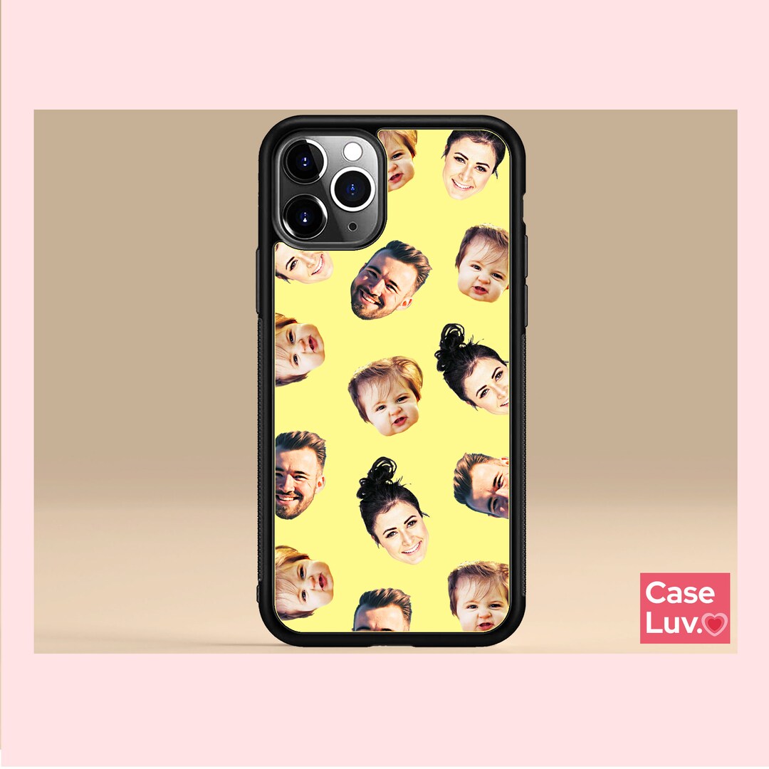 Personalized Custom Face Picture Photo Phone Cases for Mom, Dad, Custom ...