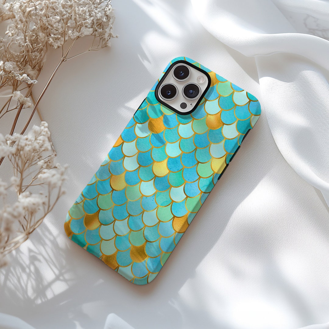 Mermaid Aesthetic Phone Case for Her iPhone 15 iPhone 14 iPhone 13 ...