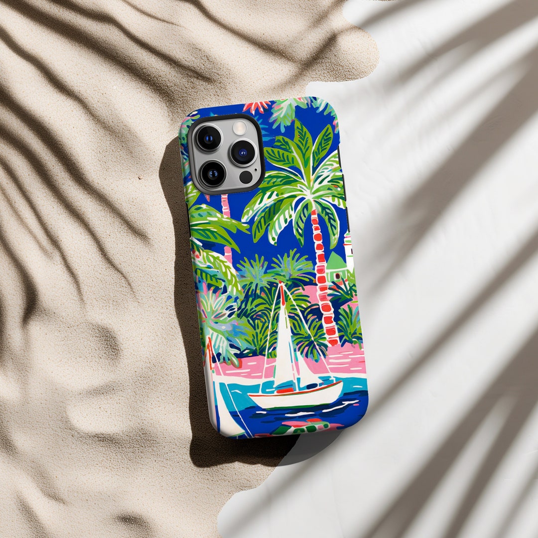 Coastal Summer Phone Case - Blue Aesthetic Ocean iPhone Case ...