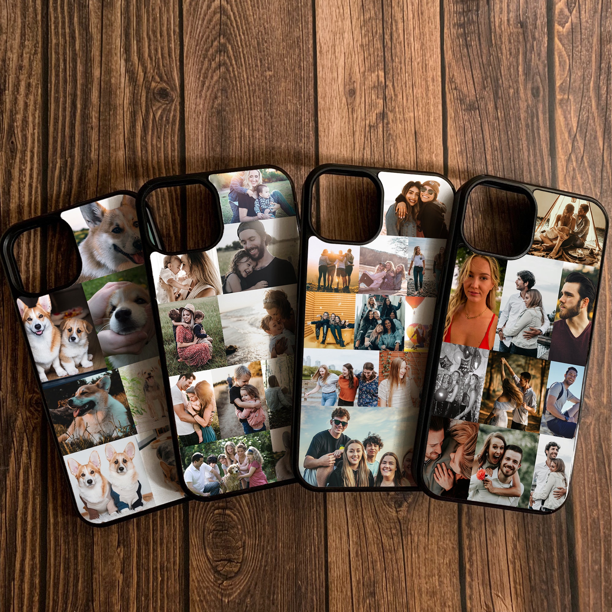 Personalized Custom Picture Collage Phone Case Custom Phone - Etsy