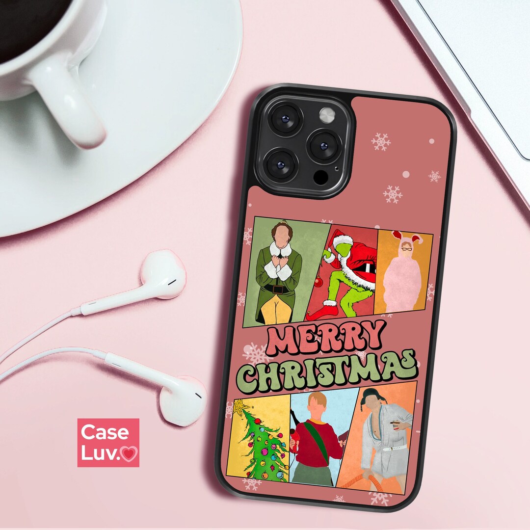 Funny Christmas Movie Friends Phone Cases for Holiday Gift - Etsy