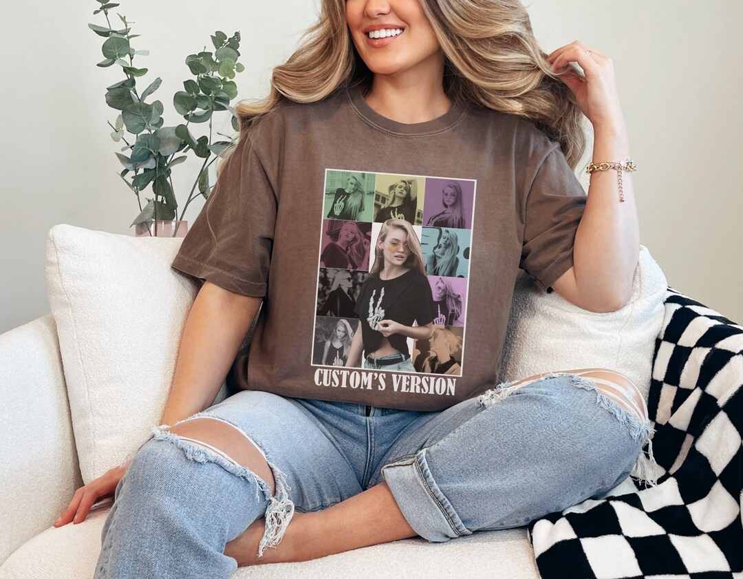 Custom's Version Photo Collage T-shirt, Custom Era Shirt, Sweeftie Gift ...