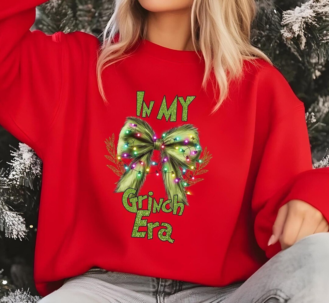Grinchmas Sweatshirt for Christmas Gift Funny Christmas Sweater for ...