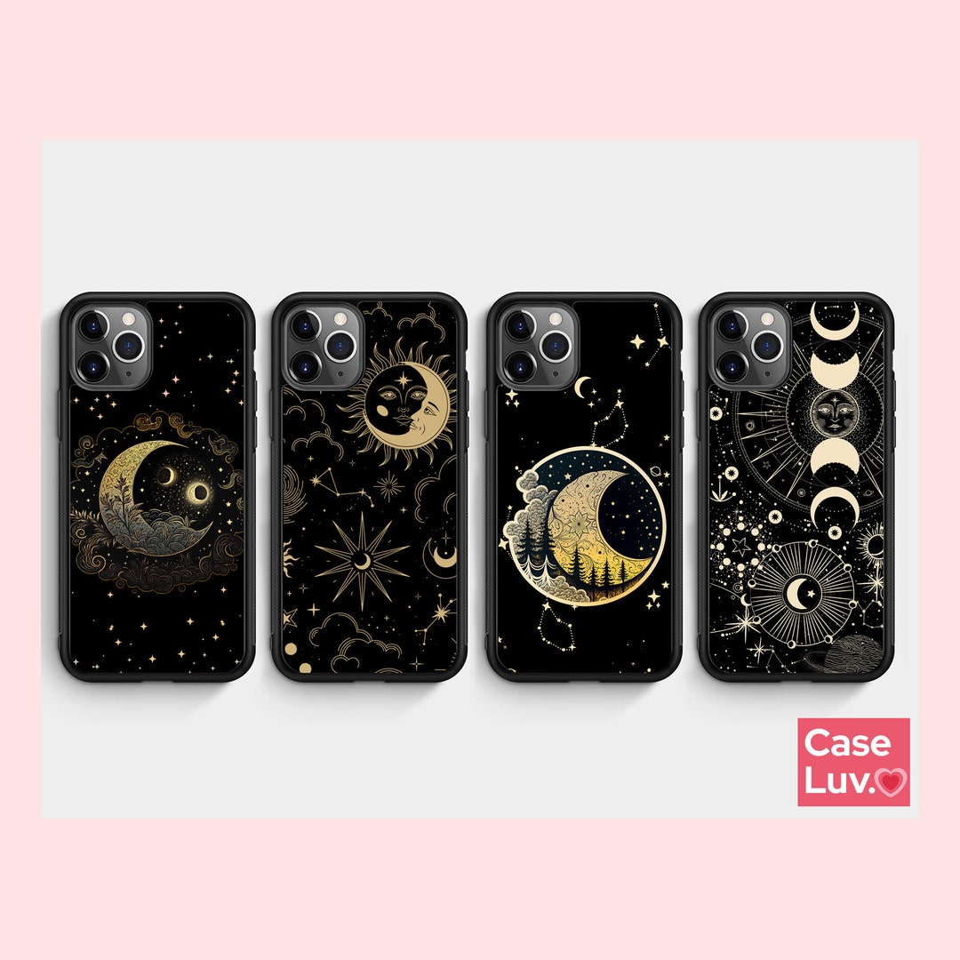 Aesthetic Celestial Moon Phone Cases for Her iPhone 14 iPhone 13 iPhone ...